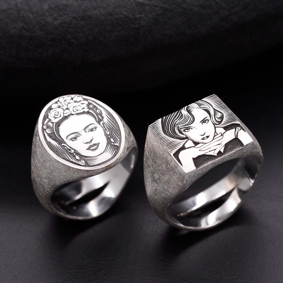 Anillo sello personalizado Sellos gravados